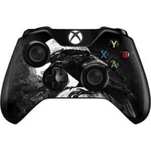 skinit decal gaming skin compatible with xbox one controller - officially licensed alchemy carta alchemy - poe's raven design