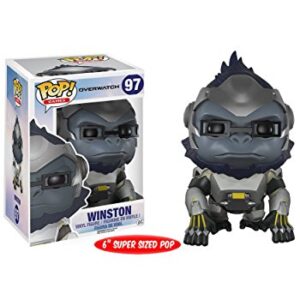 Funko Pop! Games: Overwatch Action Figure - Winston, 6"