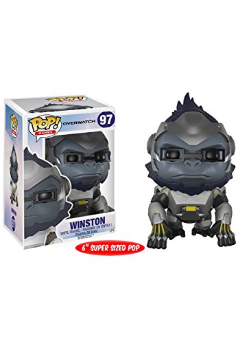 Funko Pop! Games: Overwatch Action Figure - Winston, 6"