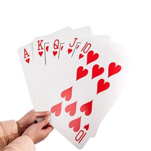 gameland super jumbo playing cards (humongous 8-1/4" x 11-3/4" cards)