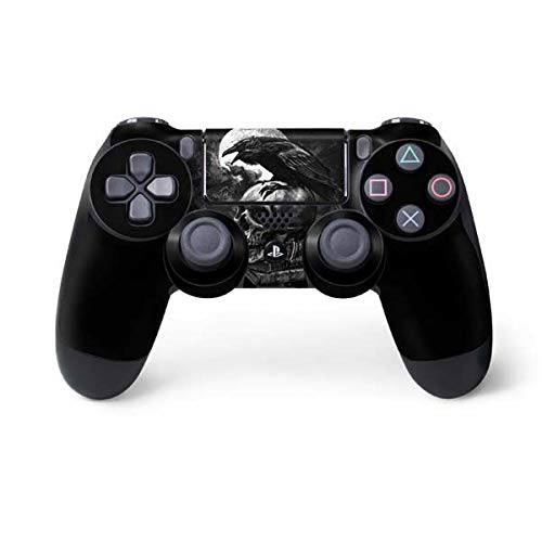 Skinit Decal Gaming Skin Compatible with PS4 Controller - Officially Licensed Alchemy Carta Poes Raven Design