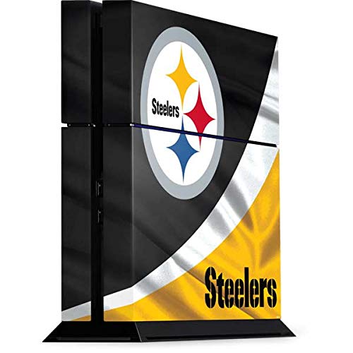 Skinit Decal Gaming Skin Compatible with PS4 Console - Officially Licensed NFL Pittsburgh Steelers Design