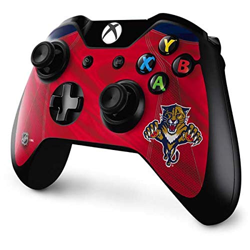 Skinit Decal Gaming Skin Compatible with Xbox One Controller - Officially Licensed NHL Florida Panthers Jersey Design