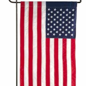 Evergreen small American flag, Patriotic, printed, lightweight material, MADE IN USA