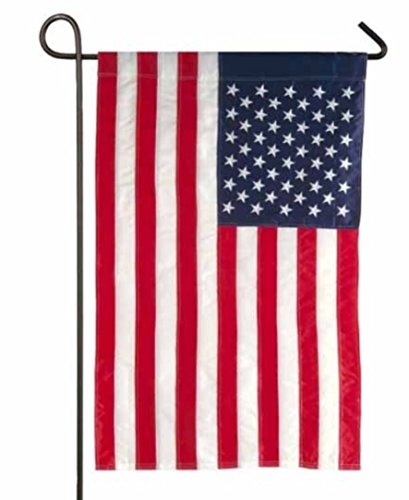 Evergreen small American flag, Patriotic, printed, lightweight material, MADE IN USA