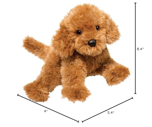 Douglas Addie Caramel Labradoodle Dog Plush Stuffed Animal