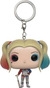 funko pop keychain: suicide squad - harley quinn action figure