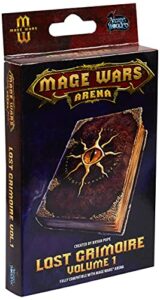 arcane wonders mage wars arena: lost grimoire volume 1 card game