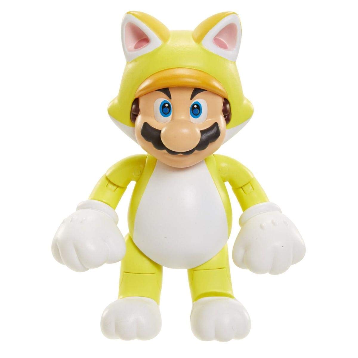 Nintendo Cat Mario with Bell Action Figure, 4"