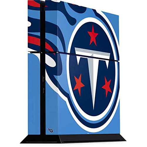 Skinit Decal Gaming Skin Compatible with PS4 Console - Officially Licensed NFL Tennessee Titans Large Logo Design