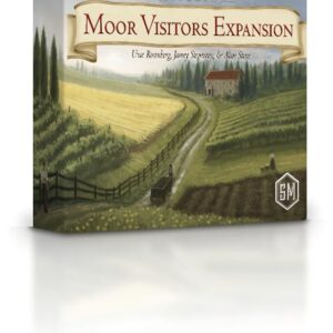 Stonemaier Games: Viticulture: Moor Visitors Expansion | Add to Viticulture (Base Game) | Adds 40 New Visitor Cards | 1-6 Players, 90 Mins, Ages 14+