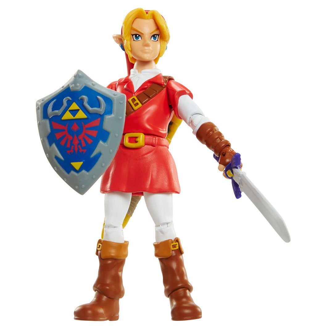 Nintendo Ocarina of Time Link Action Figure, 4"