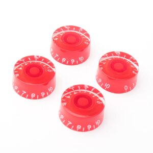 red black gold speed control tone volume knobs for lp les paul guitar pack of 4