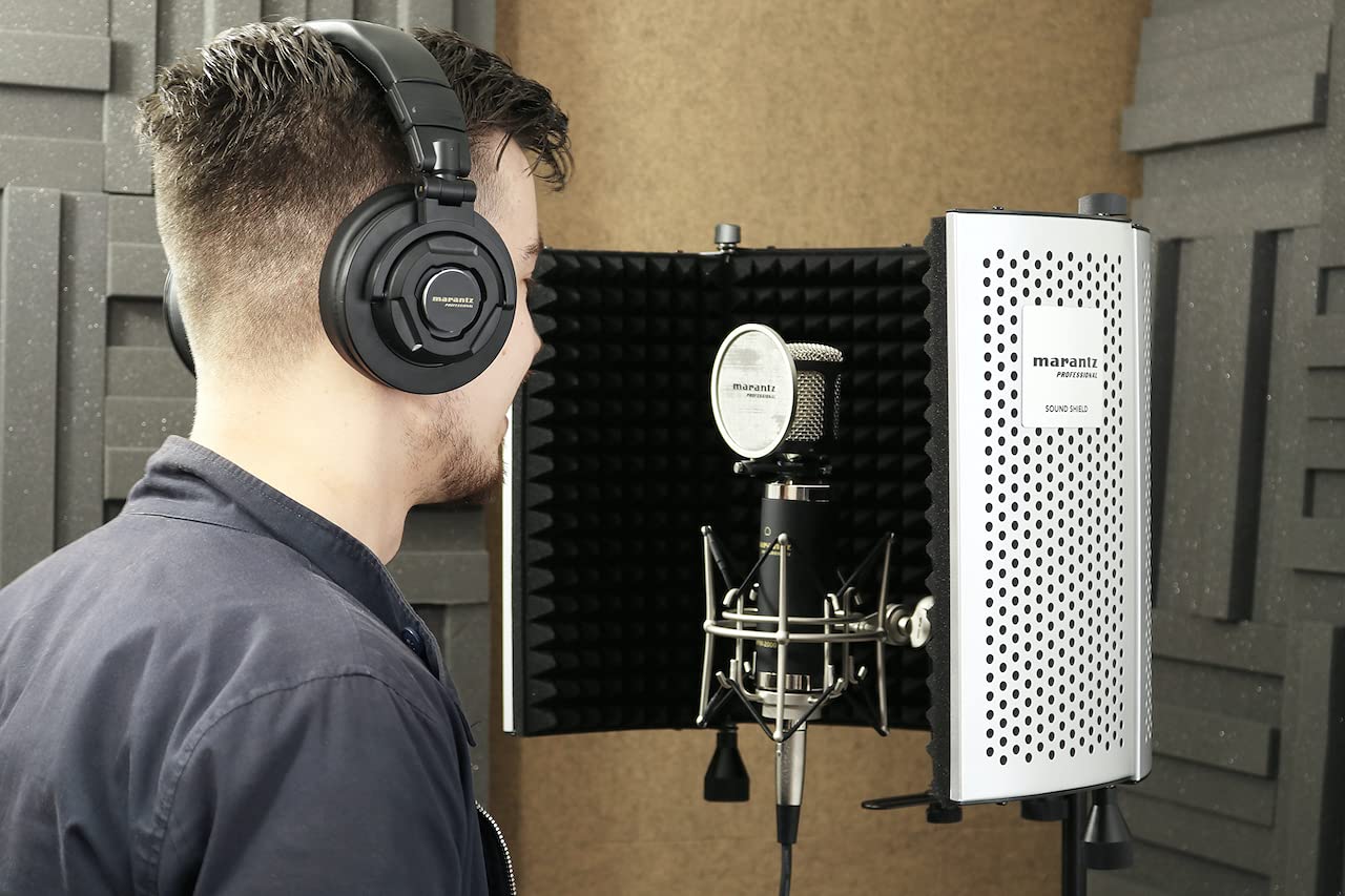 Marantz Professional Sound Shield | Professional Vocal Reflection Filter Featuring Studio-Grade EVA Acoustic Foam