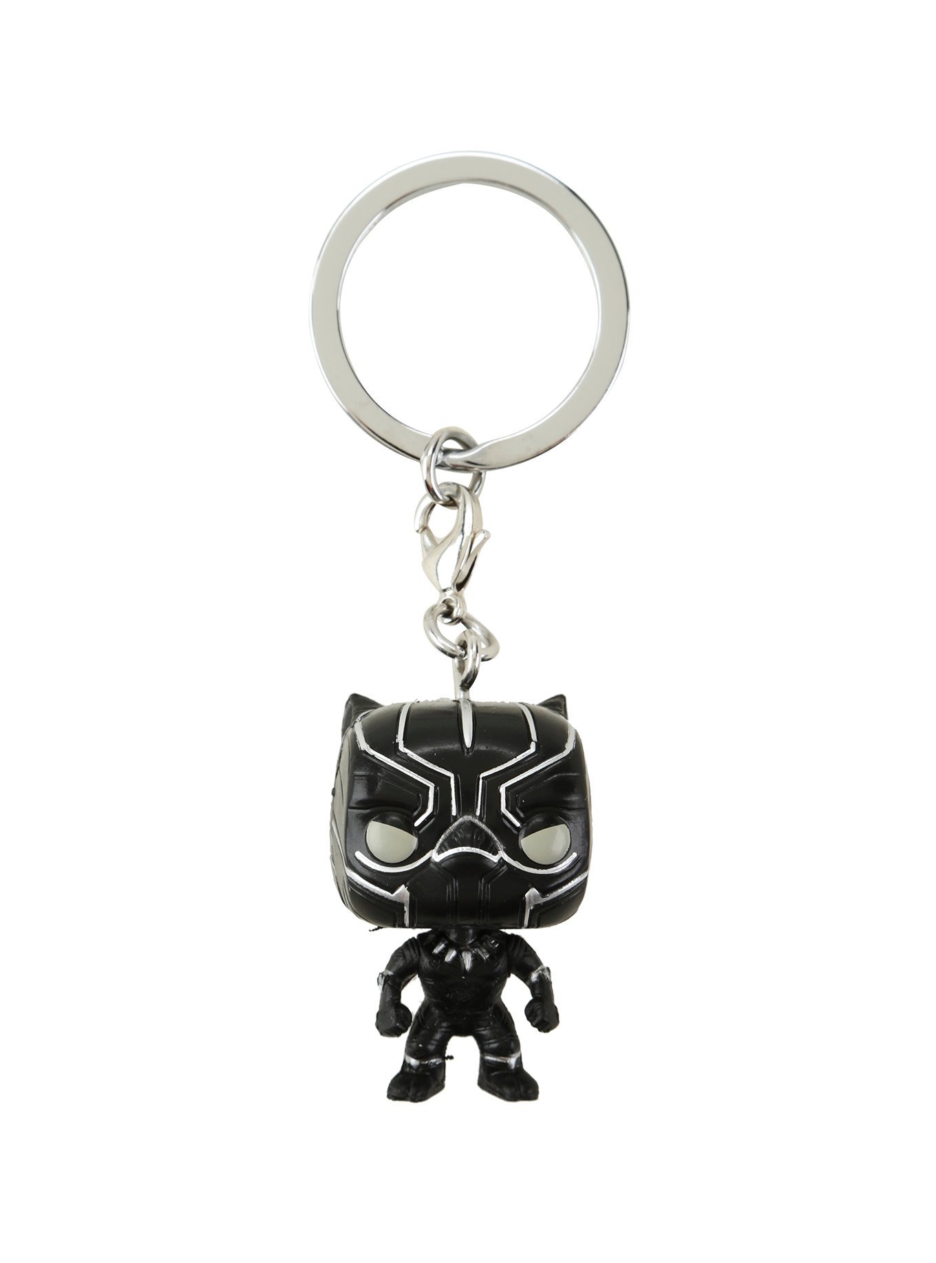 Funko POP Keychain: Captain America 3: Civil War Action Figure, Black Panther