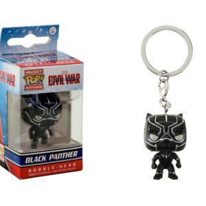 Funko POP Keychain: Captain America 3: Civil War Action Figure, Black Panther