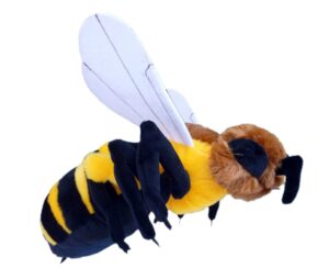 adore 13" buzzy the honey bee plush stuffed animal toy