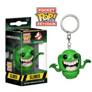 Funko POP Keychain: Ghostbusters Action Figure, Slimer