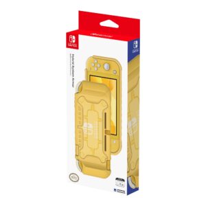 nintendo switch lite hybrid system armor (yellow) by hori - officially licensed by nintendo