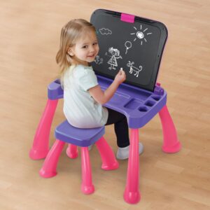 VTech Touch and Learn Activity Desk Deluxe, Pink