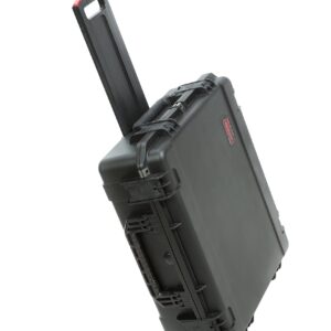 SKB 3I-2421-7BC iSeries 24" x 21" x 7" - Cubed Foam w/Wheels, Black