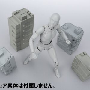 Bandai Hobby Tamashii Option Act Building Damaged Version Action Figure