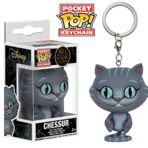 Funko POP Keychain: Alice: Through The Looking Glass Chessur Action Figure