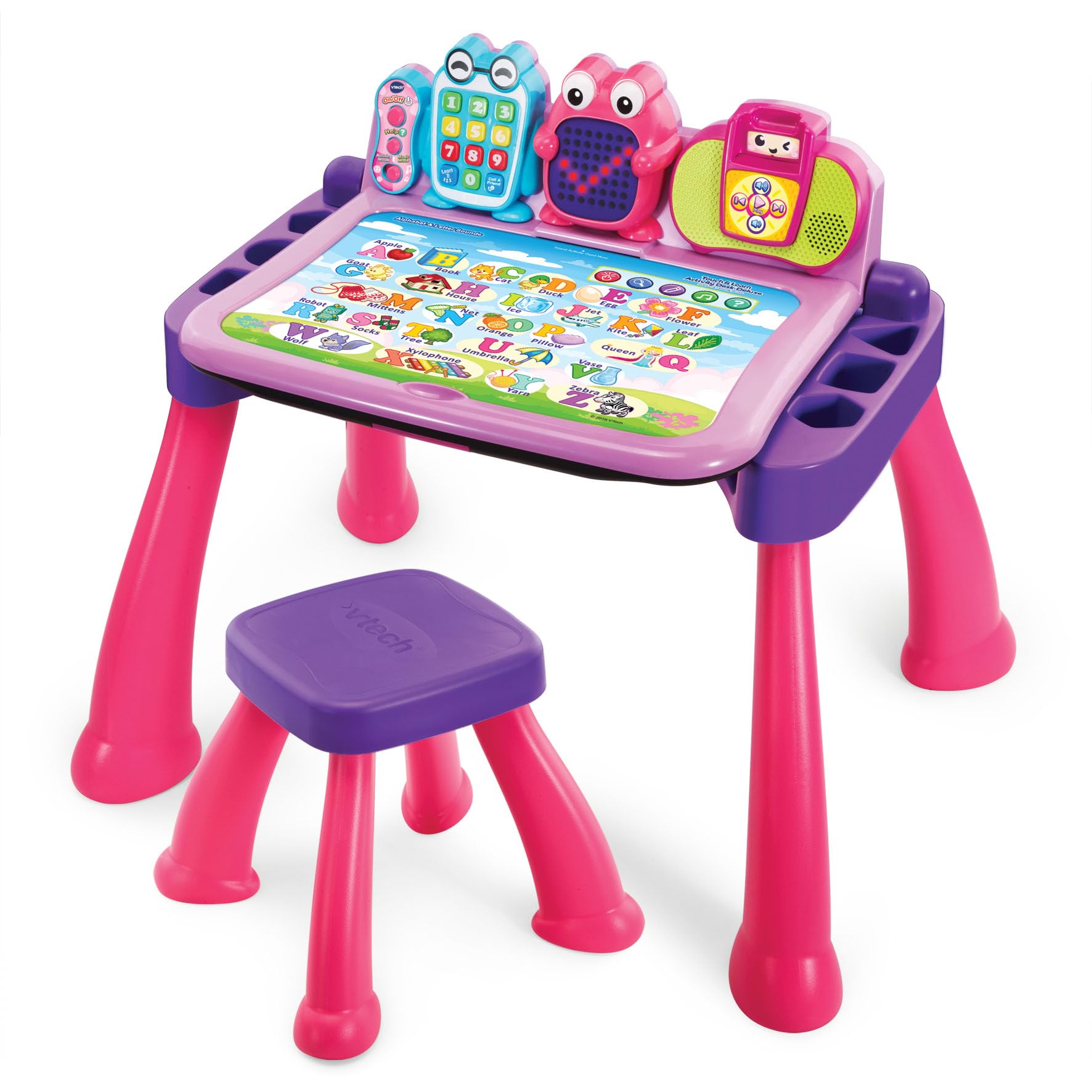 VTech Touch and Learn Activity Desk Deluxe, Pink