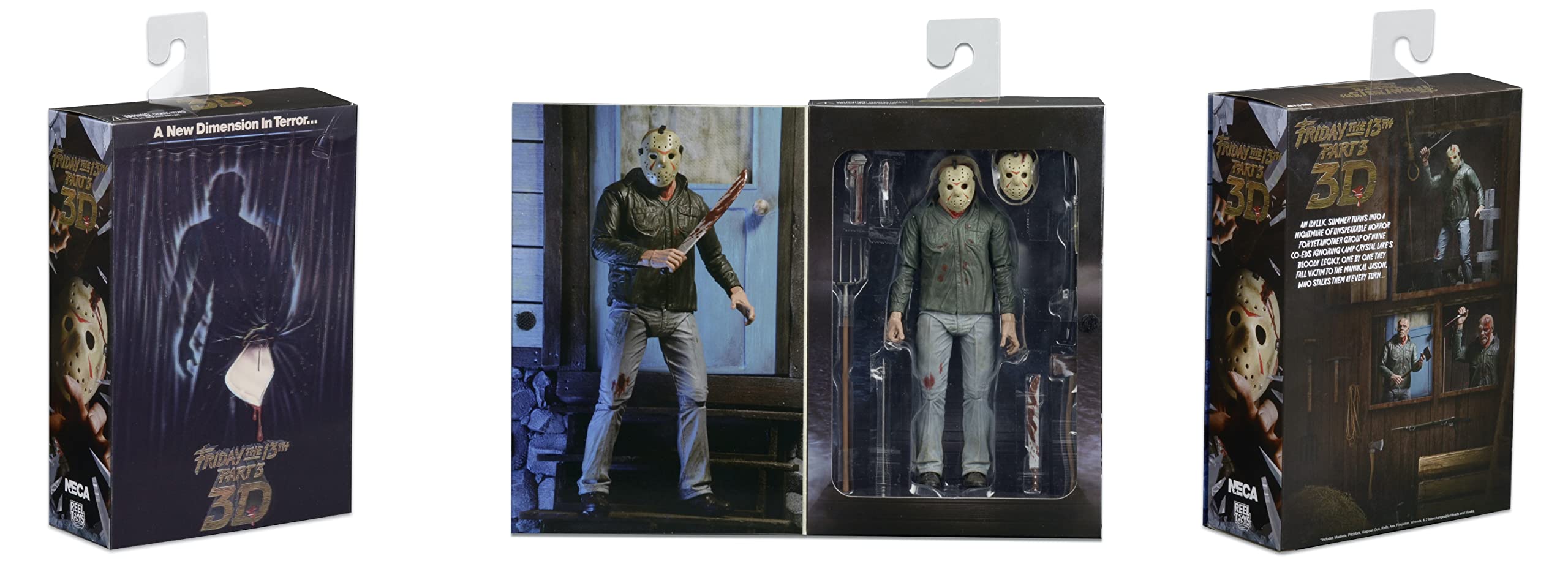 NECA Friday The 13th Scale Ultimate Part 3 Jason 7-inch Action Figure