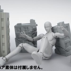 Bandai Hobby Tamashii Option Act Building Damaged Version Action Figure