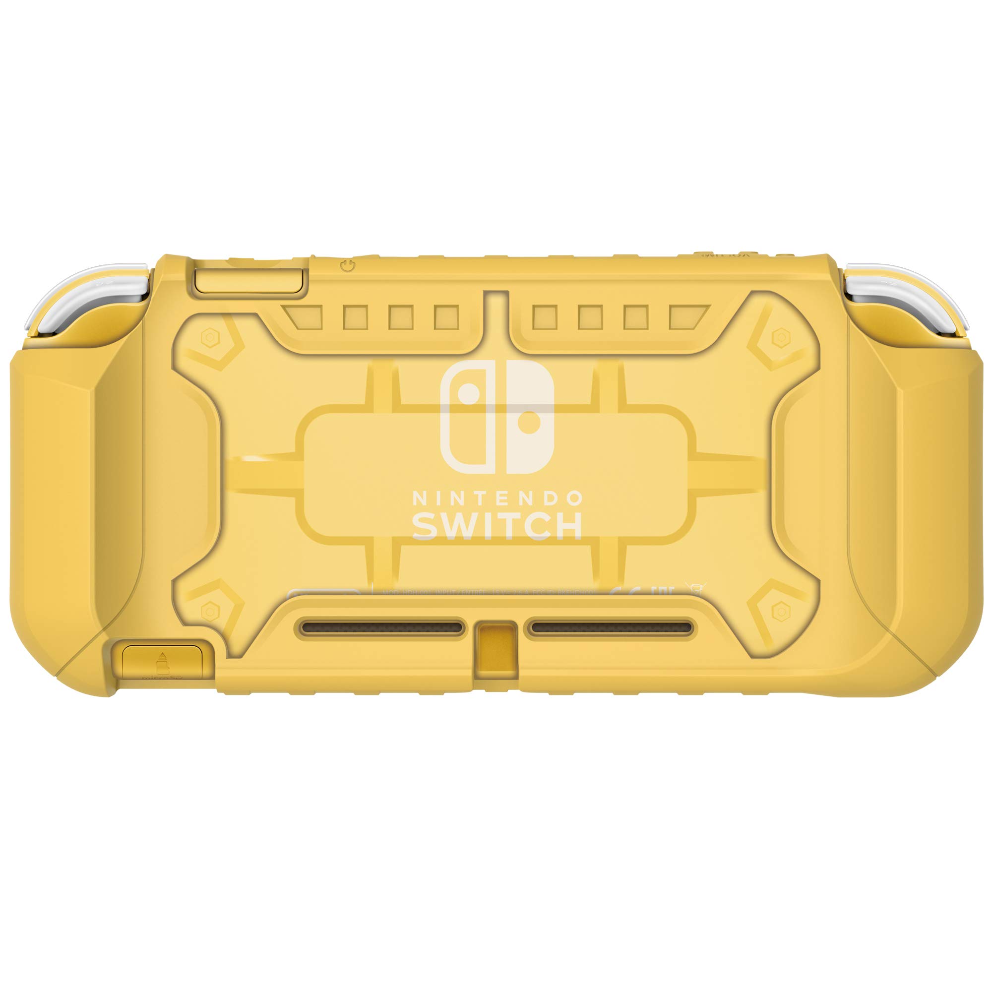 Nintendo Switch Lite Hybrid System Armor (Yellow) by HORI - Officially Licensed by Nintendo