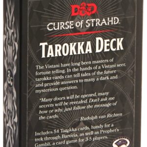 Gale Force Nine D&D: Tarokka Deck Board Game