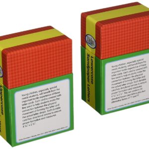 Didax Educational Resources Upper and Lowercase Sandpapers Letters Boxed Set