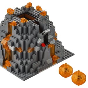 Lego City Volcano Exploration Base 60124 Construction Toy, Building Toy