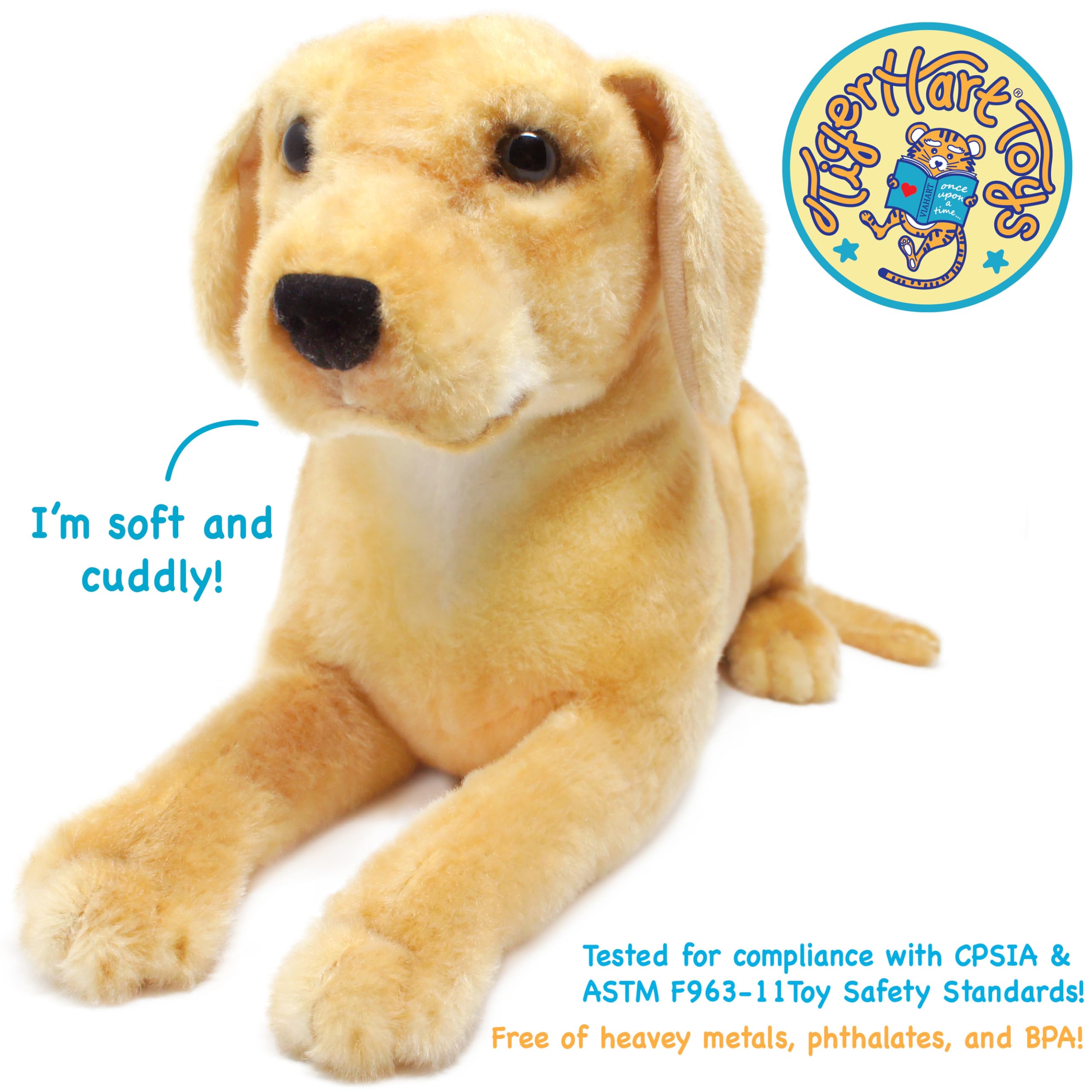 TigerHart Mason The Labrador - 19 Inch Stuffed Animal Plush