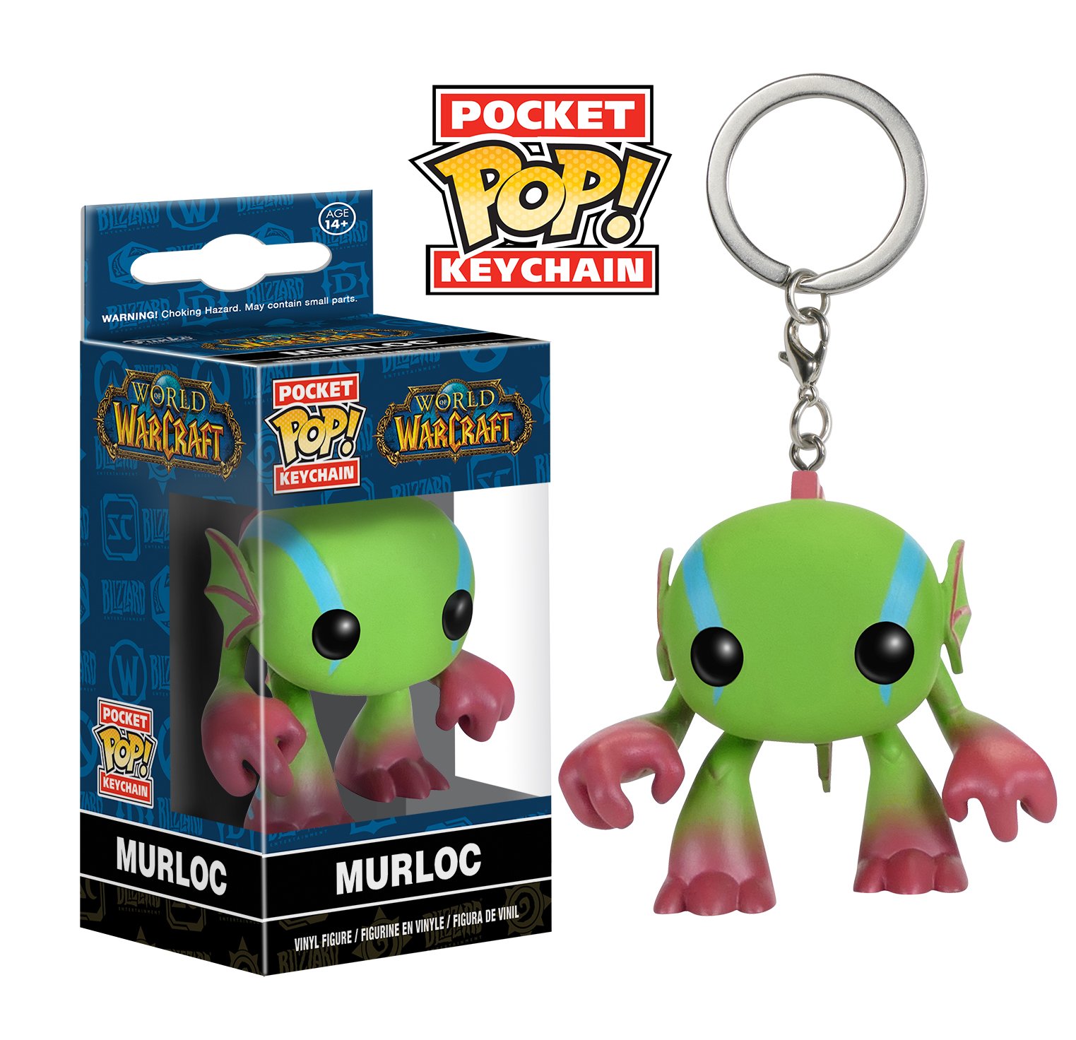 Funko POP Keychain: World of Warcraft - Murloc Action Figure