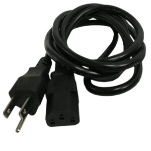 old skool 3 prong power cord compatiible with sony playstation 3 ps3 power cord ac cable