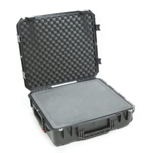 SKB 3I-2421-7BC iSeries 24" x 21" x 7" - Cubed Foam w/Wheels, Black