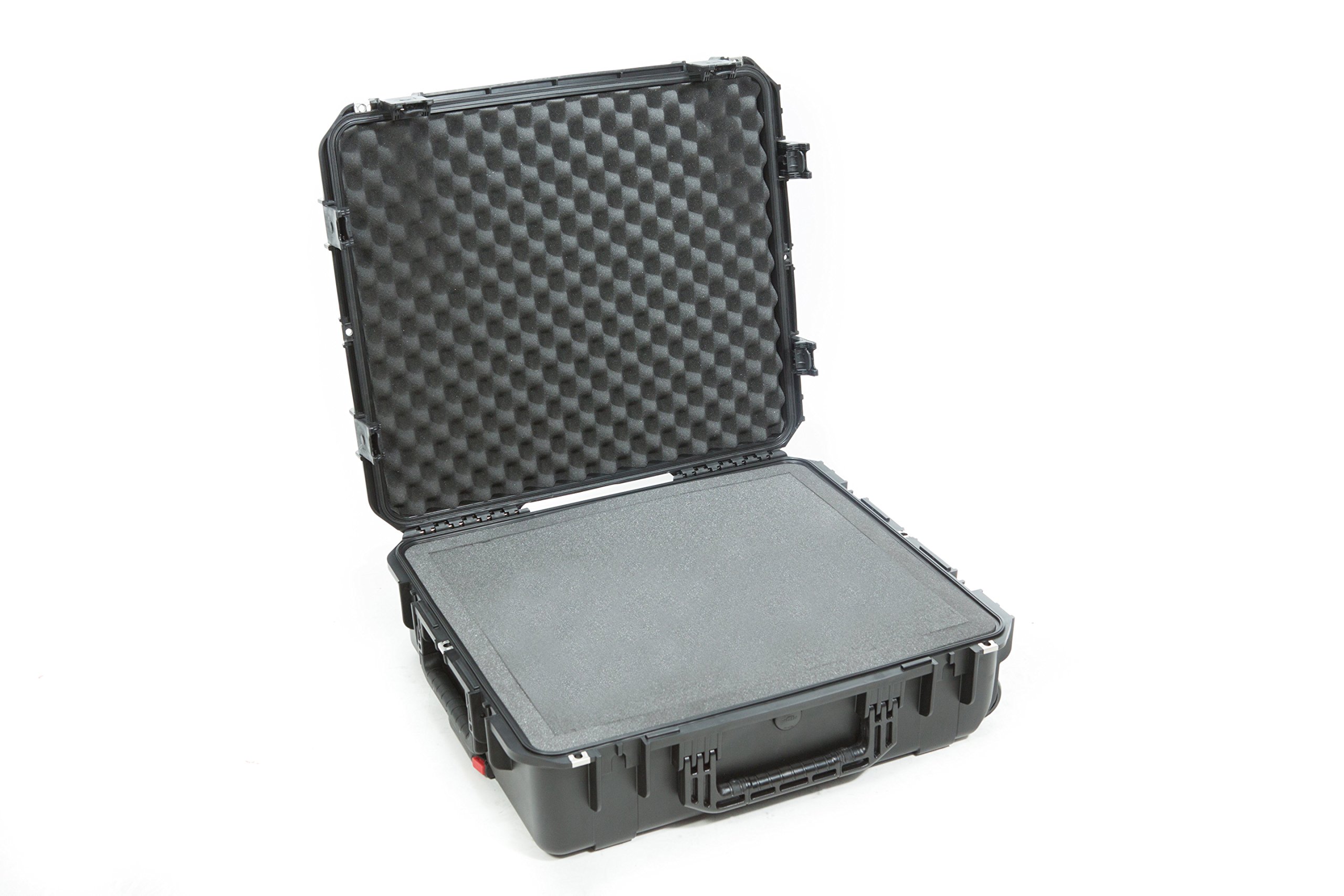 SKB 3I-2421-7BC iSeries 24" x 21" x 7" - Cubed Foam w/Wheels, Black