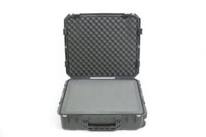 skb 3i-2421-7bc iseries 24" x 21" x 7" - cubed foam w/wheels, black