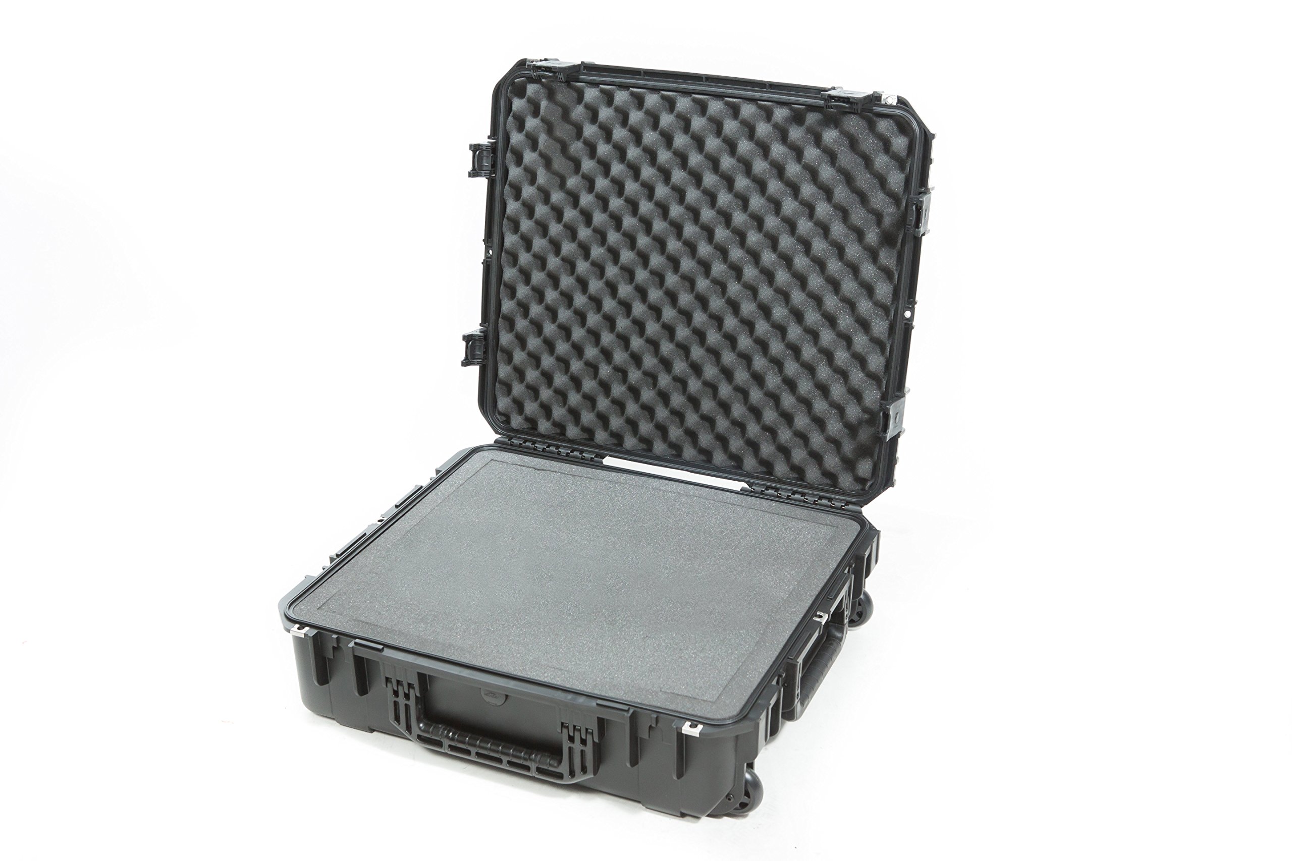 SKB 3I-2421-7BC iSeries 24" x 21" x 7" - Cubed Foam w/Wheels, Black