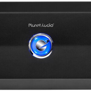 Planet Audio PL2400.4 4 Channel Car Amplifier - 2400 High Output, High/Low Level Inputs, High/Low Pass Crossover, Hook Up to Subwoofer for Bass