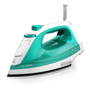 black+decker light 'n easy compact steam iron, ir1010