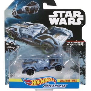 Hot Wheels Star Wars Darth Vader's TIE Fighter Carship Vehicle