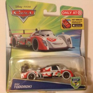 Disney Cars Carnival Cup Shu Todoroki White Tires