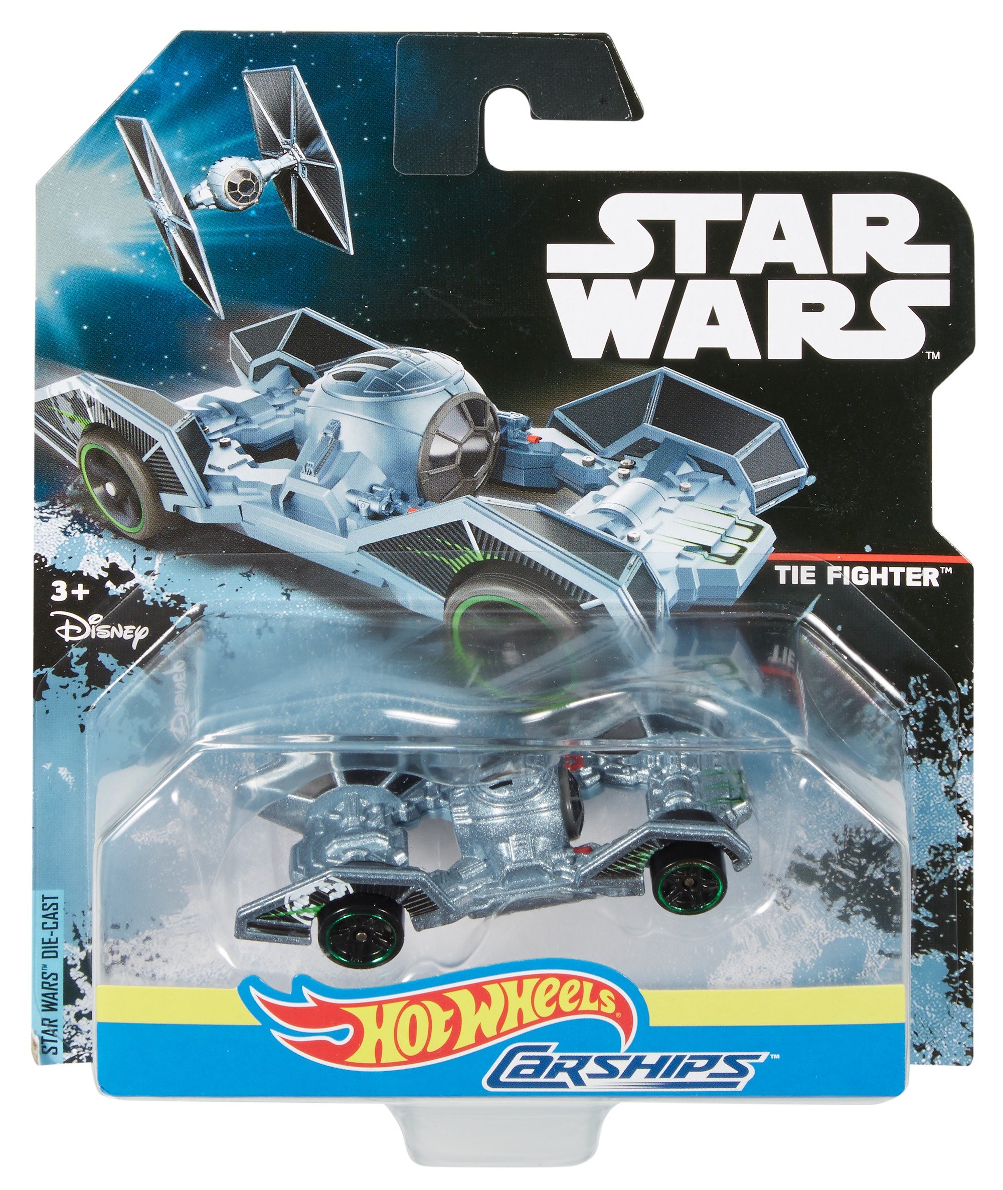 Hot Wheels Star Wars Classic TIE Fighter Carship Vehicle