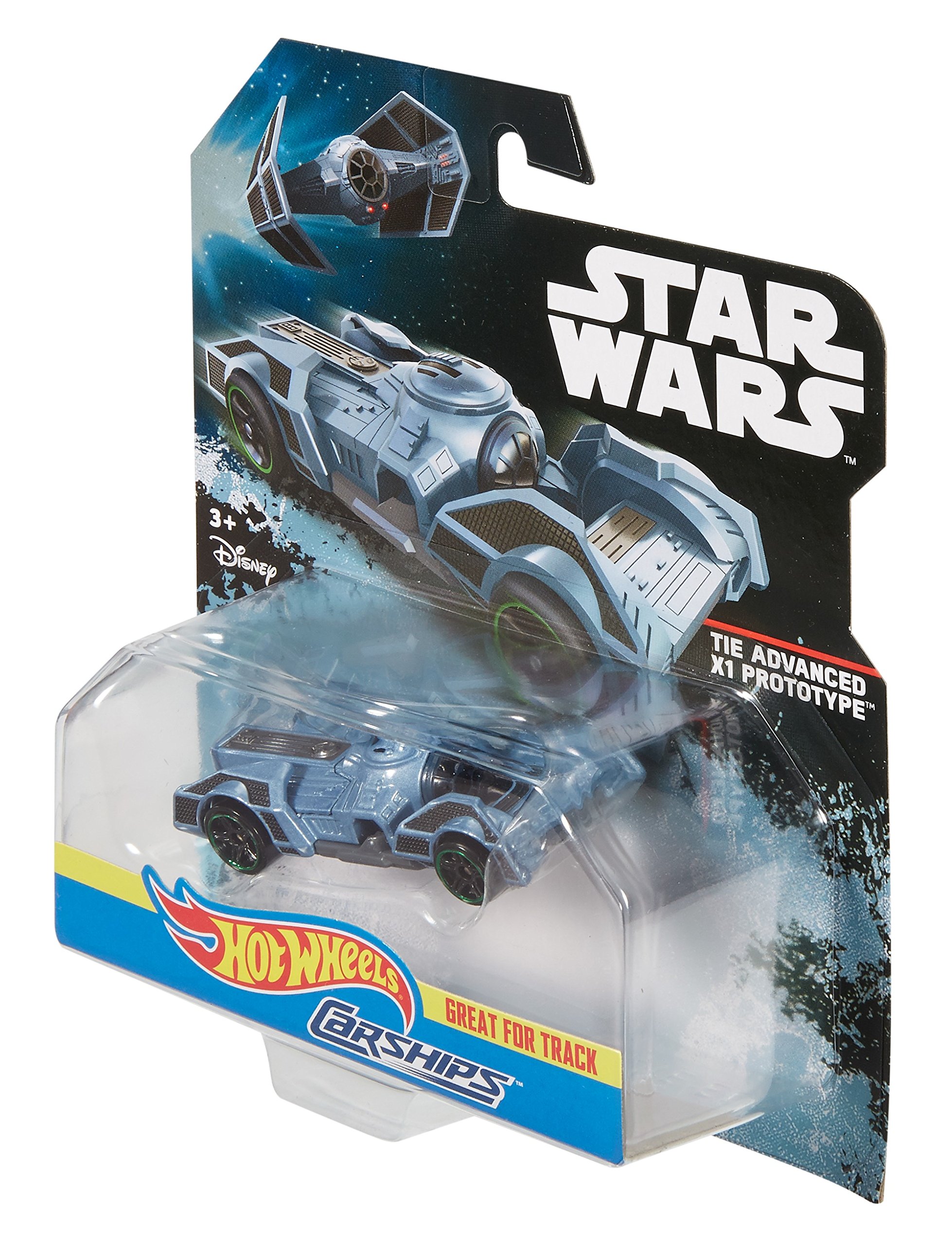 Hot Wheels Star Wars Darth Vader's TIE Fighter Carship Vehicle