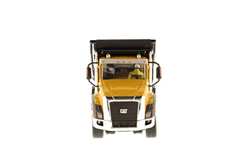 DM DIECAST MASTERS Caterpillar CT660 Dump Truck Yellow Core Classics Series Vehicle