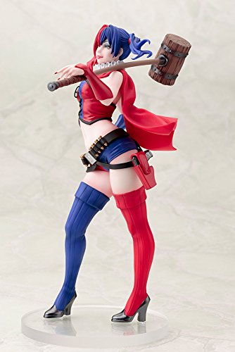 Kotobukiya DC Comics Pretty New 52 Harley Quinn New 52 Ver. 1/7 Scale Painted PVC, 9 inches (DC024)