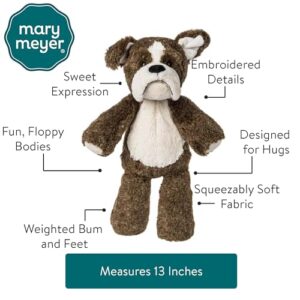 Mary Meyer Marshmallow Zoo Bradley Bulldog Soft Toy, 13 in